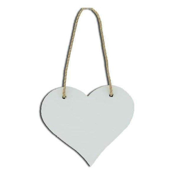 MDF Sublimation Love Heart Plaque - Single side printable – SubliBlanks ...