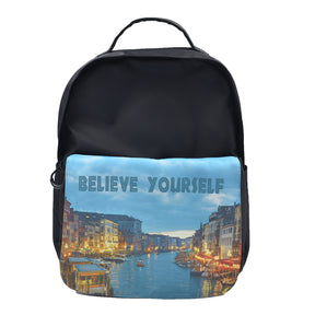 Kids Black Sublimation backpack – SubliBlanks Limited