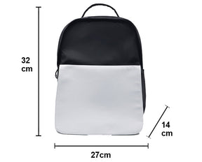 Kids Black Sublimation backpack – SubliBlanks Limited